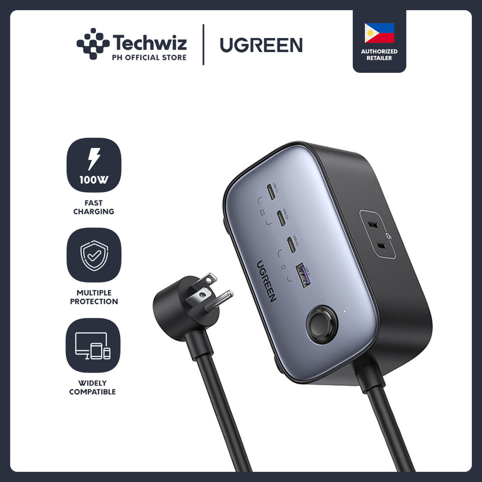 UGREEN Nexode 100W USB C DigiNest Pro Power Strip – TechWizPH